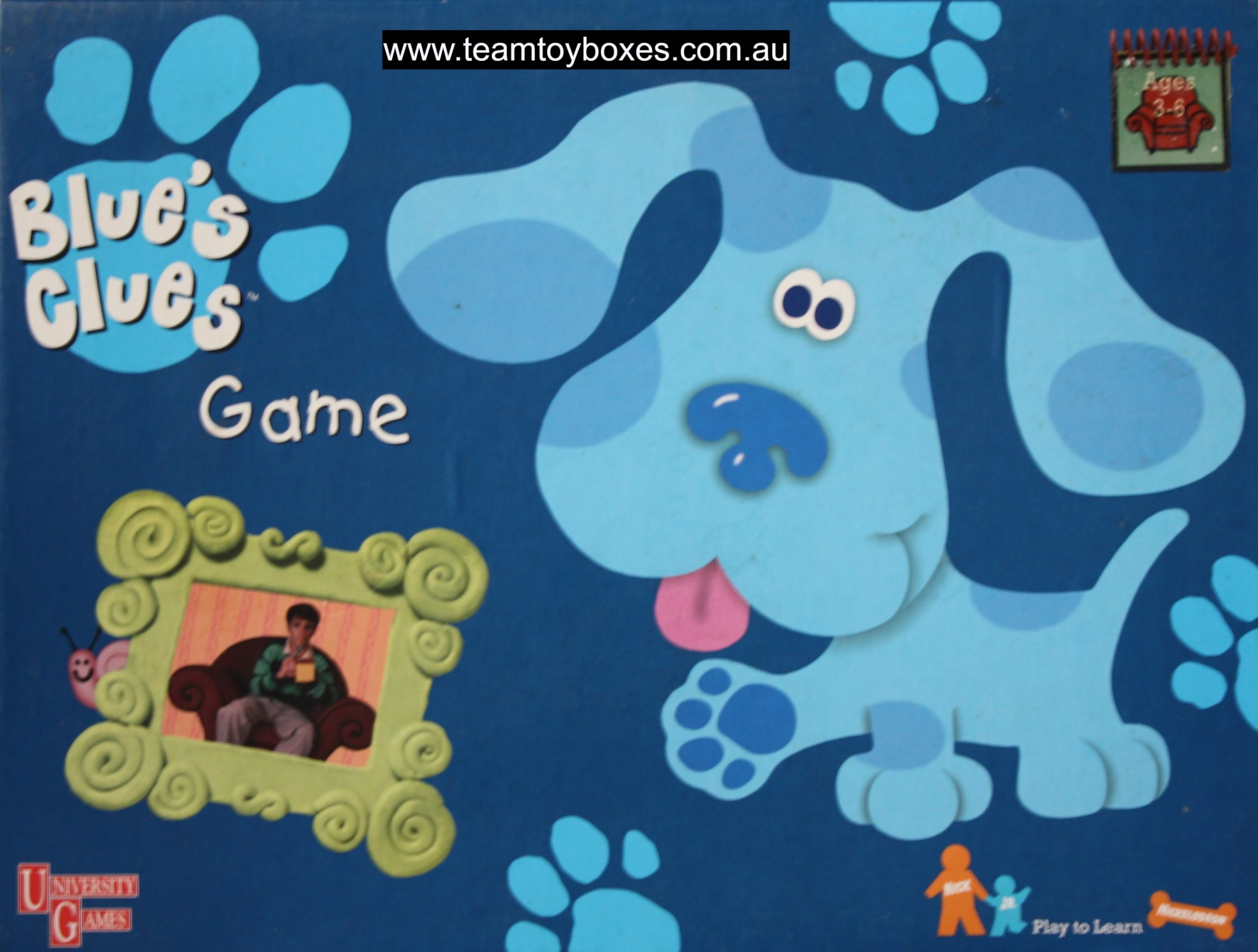 Blues Clues Board Game - Team Toyboxes Blues Clues Board Game - Team Toyboxes